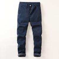 China Daily Mid Waist Urban Fashion mens pants wholesale Black Khaki Blue Custom (P388) for sale