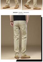 China Daily Mid Waist Urban Fashion mens pants wholesale Black Khaki Blue Custom (P388) for sale
