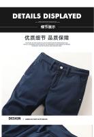 China Daily Mid Waist Urban Fashion mens pants wholesale Black Khaki Blue Custom (P388) for sale