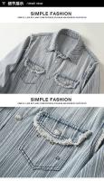 China Autumn Youth Trend Long Sleeve french workwear jacket wholesale Regular Custom (CS015) for sale