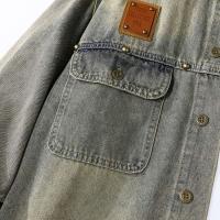 China Solid Color Youth Trend Long Sleeve french workwear jacket wholesale Vintage Color Regular Custom (CS006) for sale
