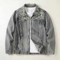 China Zipper Solid Color Youth Trend Long Sleeve french workwear jacket wholesale Polyester 19% Zipper Custom (JK707) for sale