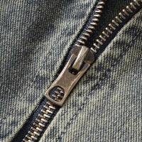 China Vintage Color Fabric Hem Youth Trend Long Sleeve french workwear jacket wholesale Vintage Color Polyester 19% Custom (JK711) for sale