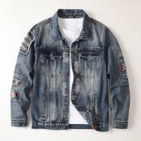 China Daily Long Sleeve Polyester 19% french workwear jacket wholesale Urban Fashion Single Breasted Custom (JK703) for sale