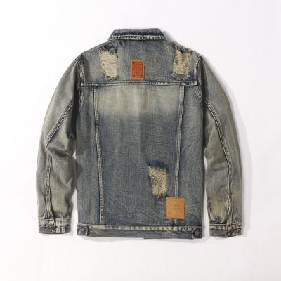 China Fabric Hem Long Sleeve Polyester 19% french workwear jacket wholesale Single Breasted Regular Custom (JK5101) for sale