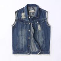 China Solid Color Blue Solid Color Youth Trend french workwear jacket wholesale Regular Single Breasted Custom (MJ578) for sale