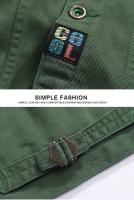 China Daily Cotton 100% Solid Color french workwear jacket wholesale Long Sleeve Urban Fashion Custom (JK556) for sale