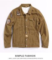 China Daily Cotton 100% Solid Color french workwear jacket wholesale Long Sleeve Urban Fashion Custom (JK556) for sale