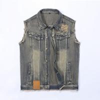 China Solid Color Youth Trend Vintage Color french workwear jacket wholesale Regular Single Breasted Custom (MJ579) for sale