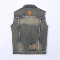 China Solid Color Youth Trend Vintage Color french workwear jacket wholesale Regular Single Breasted Custom (MJ579) for sale