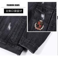 China Black Long Sleeve Urban Fashion biker jacket wholesale Single Breasted Regular Custom (JK540) for sale