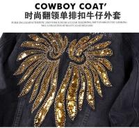 China Black Long Sleeve Urban Fashion biker jacket wholesale Single Breasted Regular Custom (JK540) for sale
