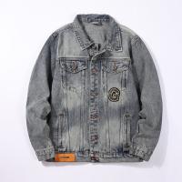 China Fabric Hem Long Sleeve Vintage Color french workwear jacket wholesale Polyester 19% Urban Fashion Custom (JK536) for sale