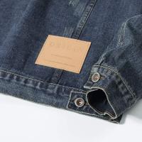 China Blue Daily Youth Trend french workwear jacket wholesale Long Sleeve Polyester 19% Custom (JK530) for sale