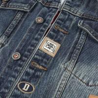 China Blue Daily Youth Trend french workwear jacket wholesale Long Sleeve Polyester 19% Custom (JK530) for sale