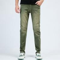 China Mid Waist Mid Waist Youth Trend Autumn 2025 wholesale skinny jeans mens Slight Stretch Daily Office/Commute Casual Custom (MG109) for sale