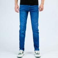 China Mid Waist Mid Waist Youth Trend Autumn 2025 wholesale skinny jeans mens Slight Stretch Daily Office/Commute Casual Custom (MG109) for sale