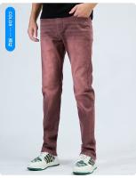 China Mid Waist Mid Waist Youth Trend Autumn 2025 wholesale skinny jeans mens Slight Stretch Daily Office/Commute Casual Custom (MG109) for sale