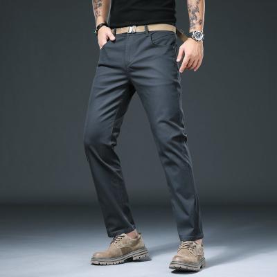 China Daily Mid Waist Solid Color mens pants wholesale Youth Trend Autumn 2025 Custom (P3100) for sale