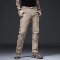 China Daily Mid Waist Solid Color mens pants wholesale Youth Trend Autumn 2025 Custom (P3100) for sale