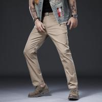 China Daily Mid Waist Solid Color mens pants wholesale Youth Trend Autumn 2025 Custom (P3100) for sale
