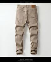 China Daily Mid Waist Solid Color mens pants wholesale Youth Trend Autumn 2025 Custom (P3100) for sale