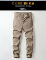 China Daily Mid Waist Solid Color mens pants wholesale Youth Trend Autumn 2025 Custom (P3100) for sale