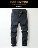 China Daily Mid Waist Solid Color mens pants wholesale Youth Trend Autumn 2025 Custom (P3100) for sale