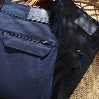 China Mid Waist Black Daily Mid Waist dress pants wholesale price Solid Color Urban Fashion Custom (P331) for sale