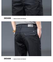 China Mid Waist Black Daily Mid Waist dress pants wholesale price Solid Color Urban Fashion Custom (P331) for sale