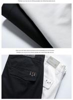 China Off White Dark Grey Daily Mid Waist Solid Color dress pants wholesale price Urban Fashion Off White Dark Grey Custom (P352) for sale