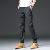 China Dark Grey Off White Daily Mid Waist Solid Color dress pants wholesale price Urban Fashion Dark Grey Off White Custom (P352) for sale