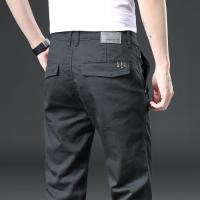 China Dark Grey Off White Daily Mid Waist Solid Color dress pants wholesale price Urban Fashion Dark Grey Off White Custom (P352) for sale