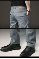 China Black Black Daily Mid Waist dress pants wholesale price Solid Color Urban Fashion Custom (P348) for sale