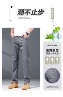 China Daily Mid Waist Grey Black dress pants wholesale price Solid Color Urban Fashion Custom (P361) for sale