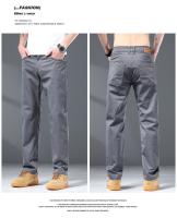 China Daily Mid Waist Grey Black dress pants wholesale price Solid Color Urban Fashion Custom (P361) for sale