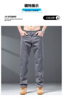 China Daily Mid Waist Grey Black dress pants wholesale price Solid Color Urban Fashion Custom (P361) for sale