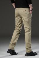 China Daily Mid Waist Black Khaki dress pants wholesale price Solid Color Urban Fashion Custom (P351) for sale