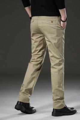 China Daily Mid Waist Black Khaki dress pants wholesale price Solid Color Urban Fashion Custom (P351) for sale