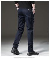China Daily Mid Waist Black Khaki dress pants wholesale price Solid Color Urban Fashion Custom (P351) for sale