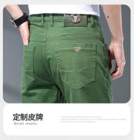 China Mid Waist Urban Fashion Slight Stretch mens pants wholesale Outdoor Office/Commute Business Daily Regular Custom (P393) for sale