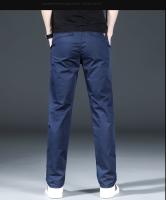 China Khaki Black Daily Mid Waist Khaki Black dress pants wholesale price Solid Color Urban Fashion Custom (P351) for sale