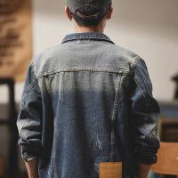 China Blue Daily Long Sleeve biker jacket wholesale Polyester 19% Urban Fashion Custom (JK530) for sale