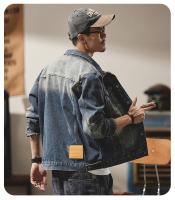 China Blue Daily Long Sleeve biker jacket wholesale Polyester 19% Urban Fashion Custom (JK530) for sale