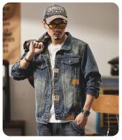 China Blue Daily Long Sleeve biker jacket wholesale Polyester 19% Urban Fashion Custom (JK530) for sale