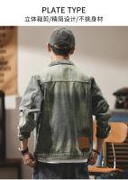 China Vintage Color Daily Long Sleeve Vintage Color french workwear jacket wholesale Polyester 19% Urban Fashion Custom (JK531) for sale