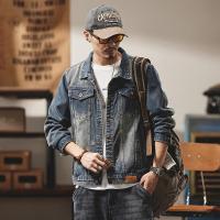 China Single Breasted Daily Long Sleeve Vintage Color french workwear jacket wholesale Polyester 19% Urban Fashion Custom (JK522) for sale