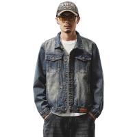 China Single Breasted Daily Long Sleeve Vintage Color french workwear jacket wholesale Polyester 19% Urban Fashion Custom (JK522) for sale