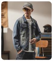 China Single Breasted Daily Long Sleeve Vintage Color french workwear jacket wholesale Polyester 19% Urban Fashion Custom (JK522) for sale