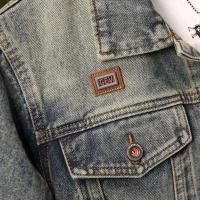 China Embroidered Embroidered Youth Trend Long Sleeve french workwear jacket wholesale Vintage Color Polyester 19% Custom (JK543) for sale